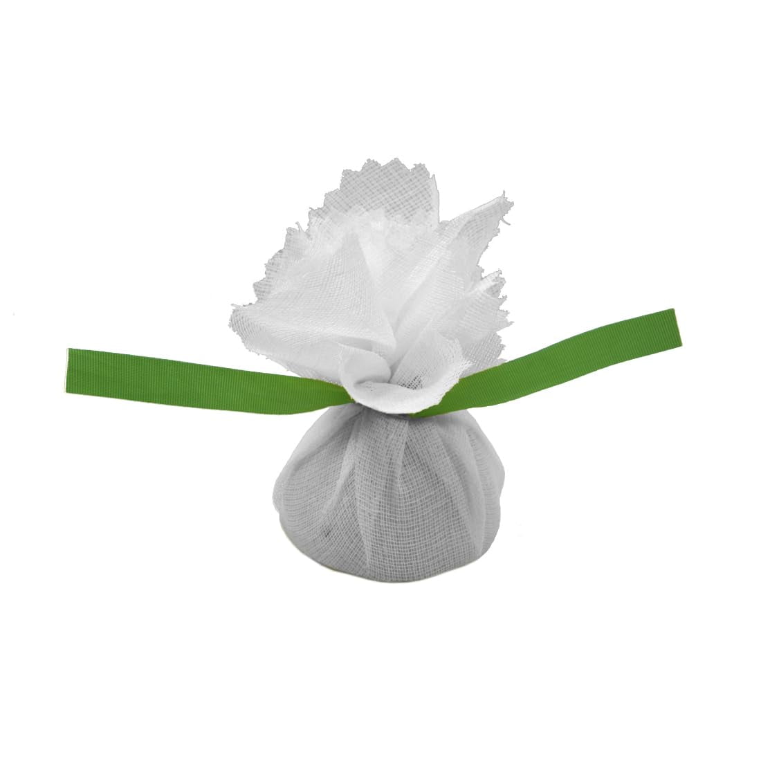 Regency Wraps Lemon Wraps Lemon Covers, White with Green Ribbon, 100 ...