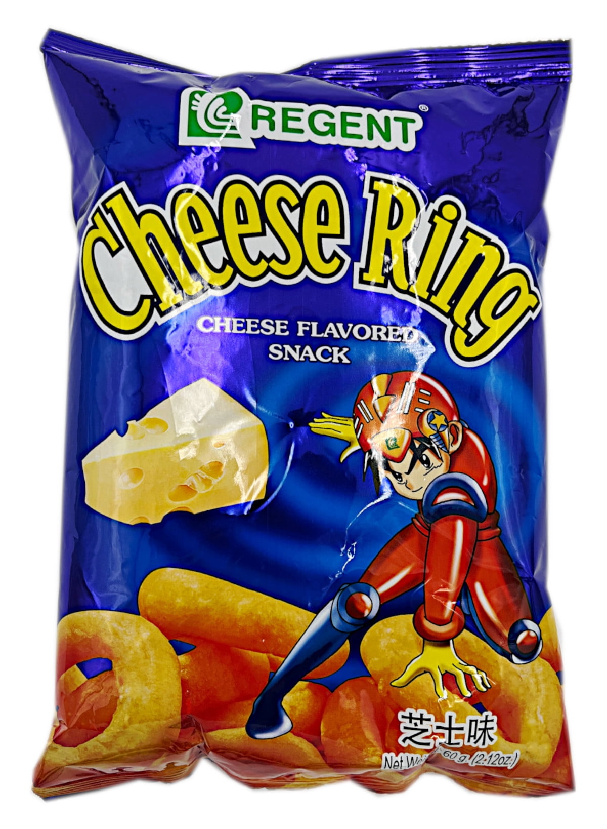Regent Cheese Ring, Pack of 6, Puffed Crunchy Snack, Cheese Flavored ...