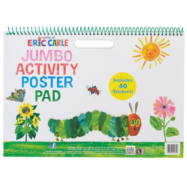 Regent Products 111080 11 x 16 in. Eric Carle Jumbo Activity Pad, 2 ...