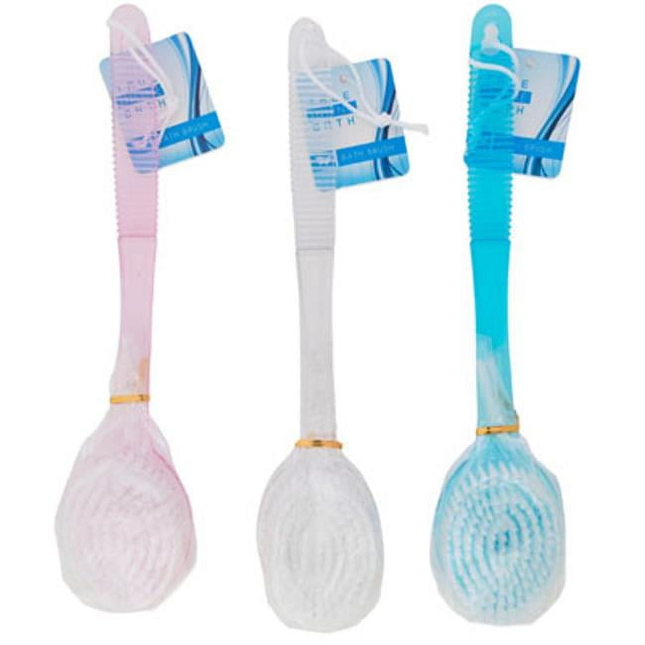 Regent Products G14823 13.75 in. Bristle Bath Brush with Transparent ...