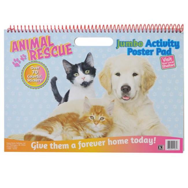 Regent Products 111065 24 Pages 11 x 16 in. Animal Rescue Jumbo ...