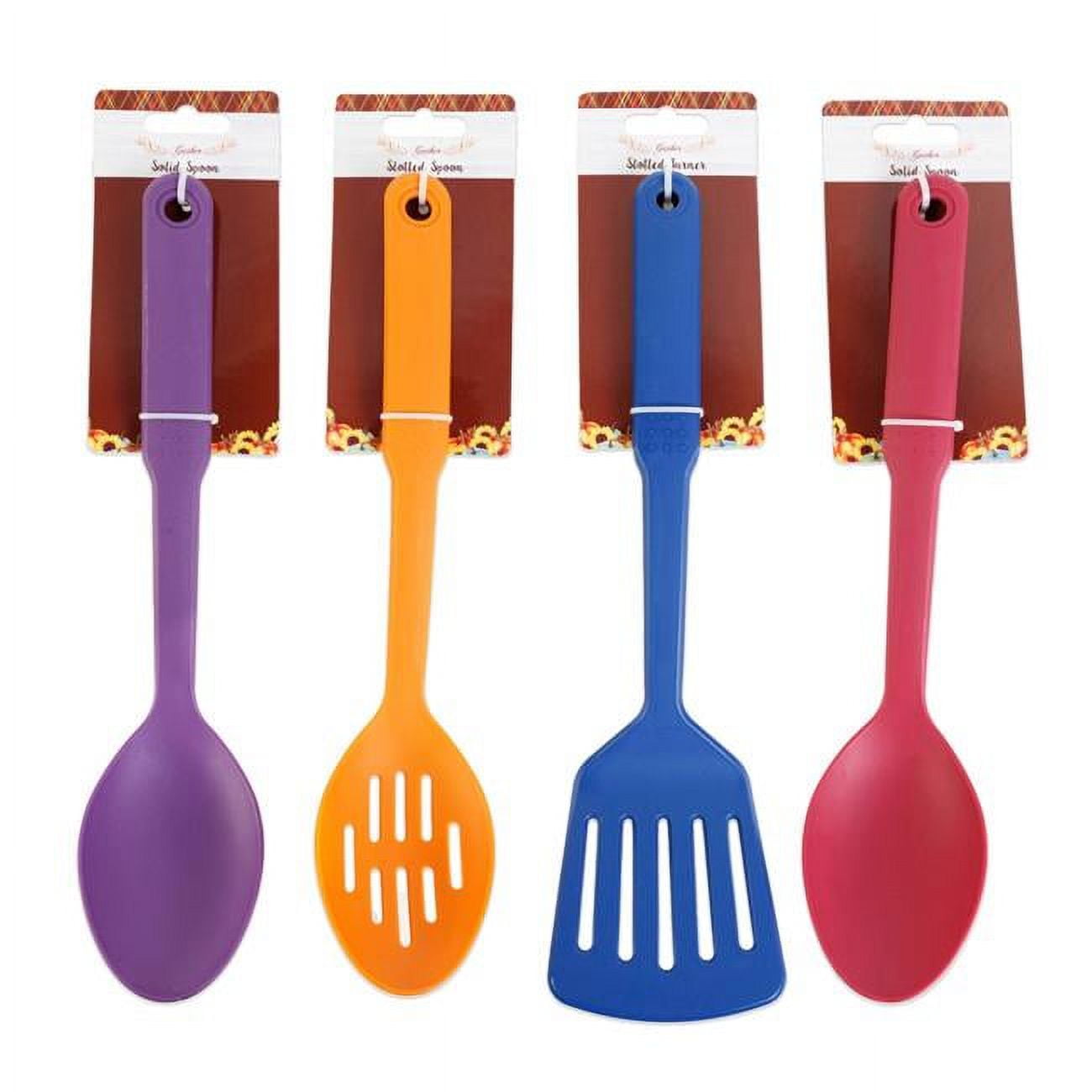 Regent Products 3-Style & 4 Fall Slotted Spoon Turner & Basting Spoon ...