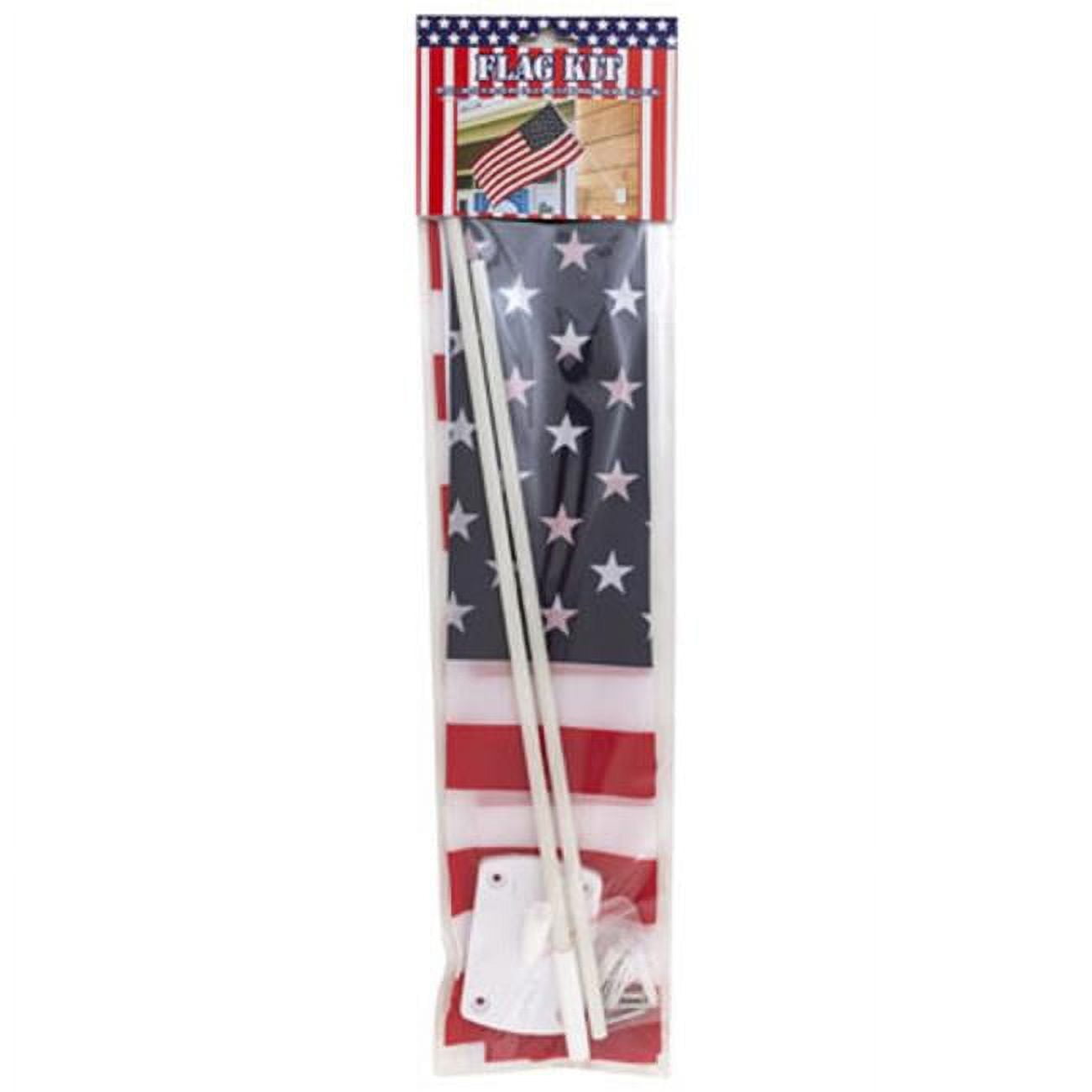 Regent Products 30.25 x 16.2 in. American Flag Kit with 31 in. Kids ...