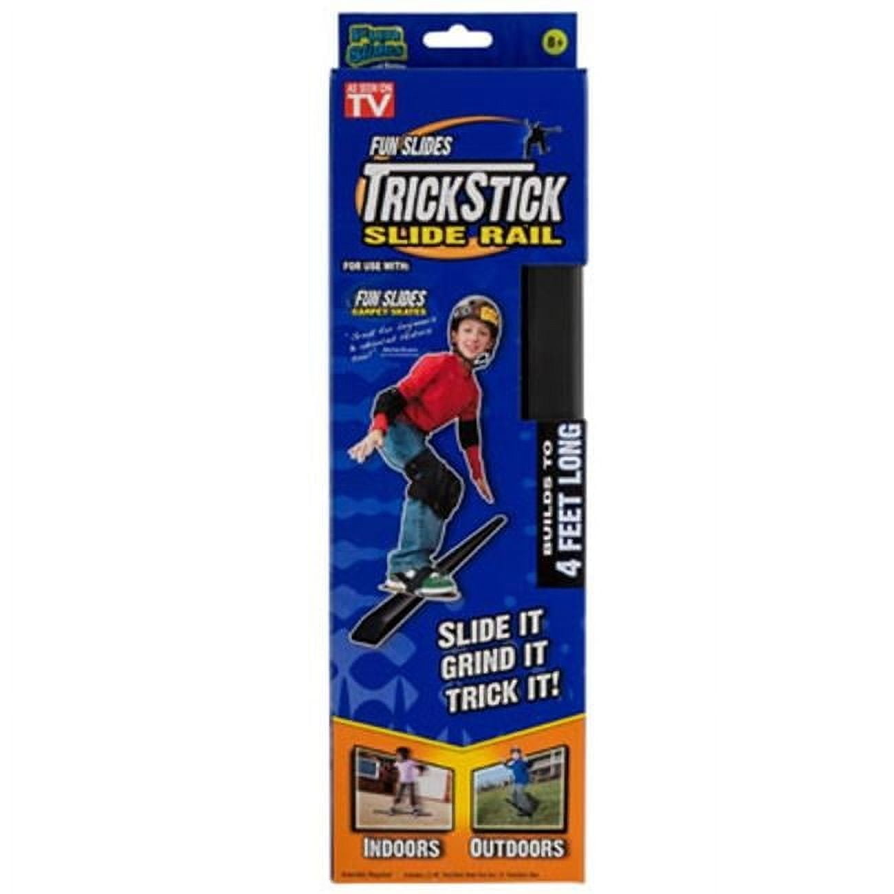 Fun Slides Trick Stix 4ft Long Slide Rail - Indoor Outdoor Kids Board ...