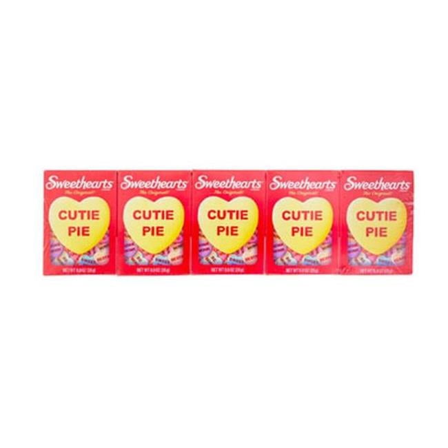 Spangler Sweethearts Classic Conversation Hearts, 0.9oz, Pack of 5 ...