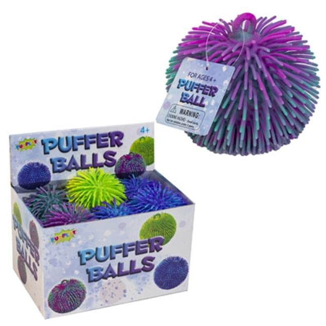 Regent Products 6 in. Tye-Dye Ball Puffer in PBQ, 3 Assorted Color - 12 ...