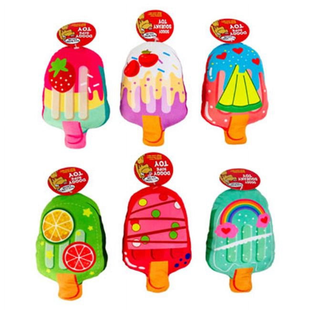 Regent Products 69137P Dog Toys Plush Popsicle Designs Hang Tag in PDQ ...