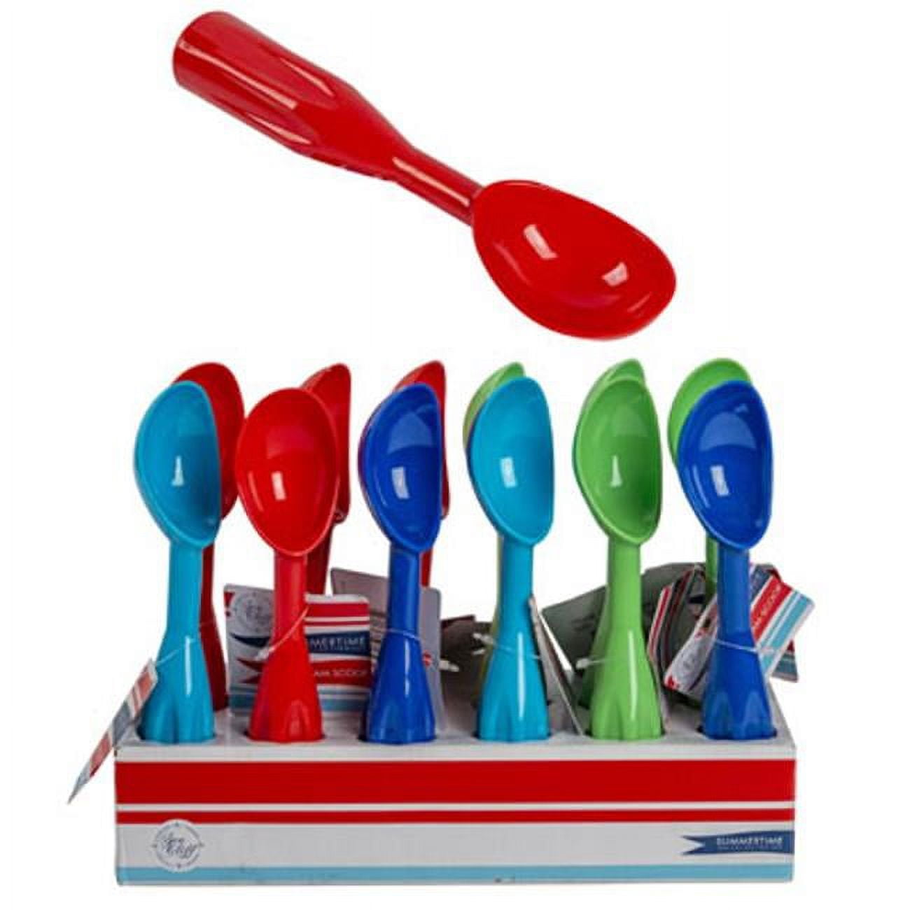 Regent Products 7.75 in. Plastic Summer Ice Cream Scoop in PDQ Summer ...