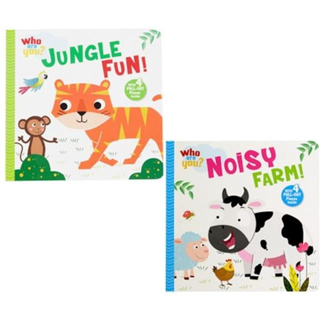 Regent Products Animals 2 Assorted Prints Noisy Farm, Jungle Farm ...