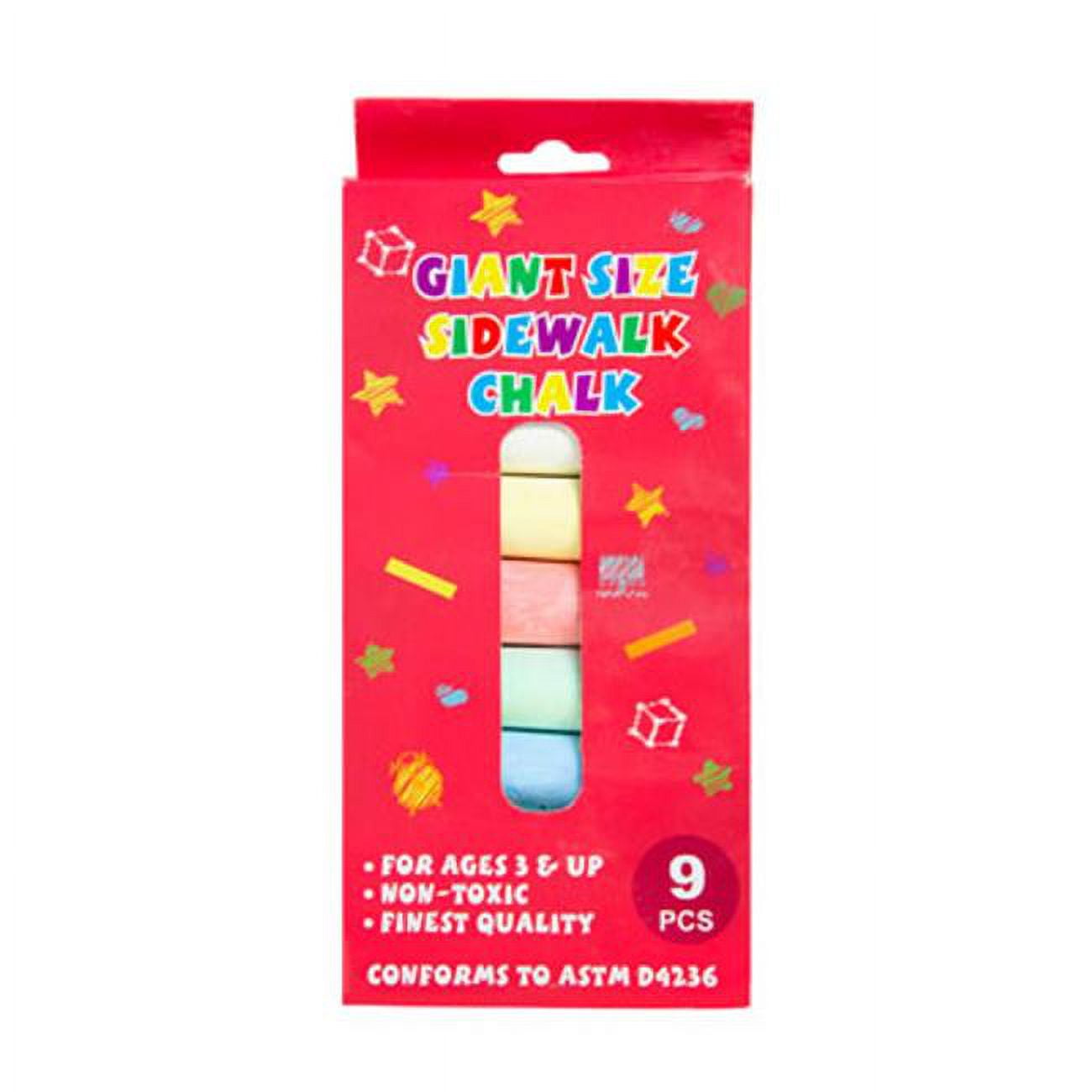 Regent Products G16672 4 in. White Printed Window Jumbo Sidewalk Chalk ...