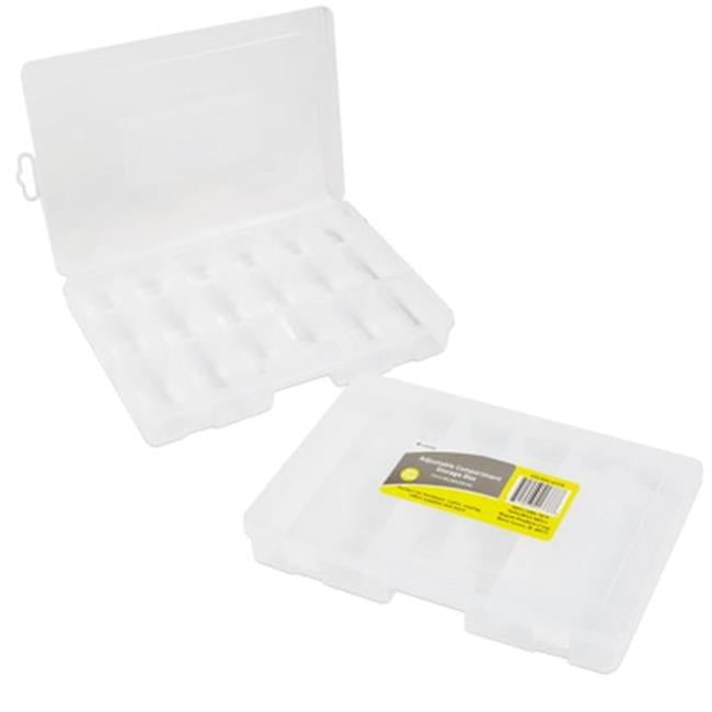 Regent Products G41378 7 x 11 in. Compartment Storage Box Adjustable ...