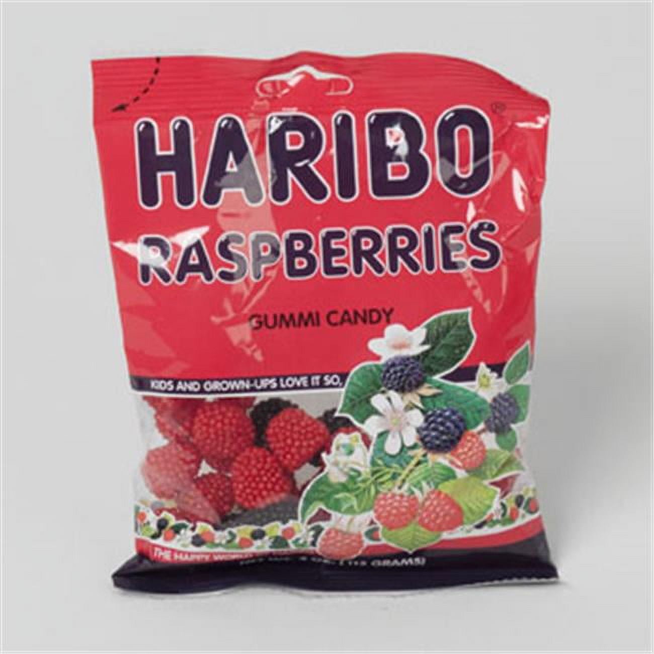 Regent Products Gummy Candy Haribo Raspberries - Walmart.com
