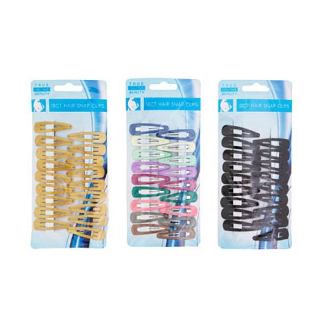Regent Products Metal Solid Hair Snap Clips with HBA & TCD in Polybag ...