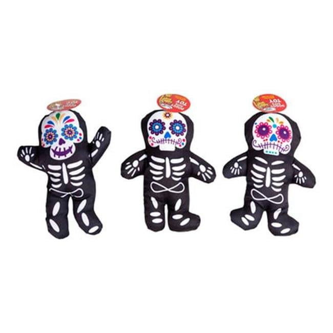 Regent Products Plush Halloween Skeleton Dog Toy, 3 Assorted Style ...