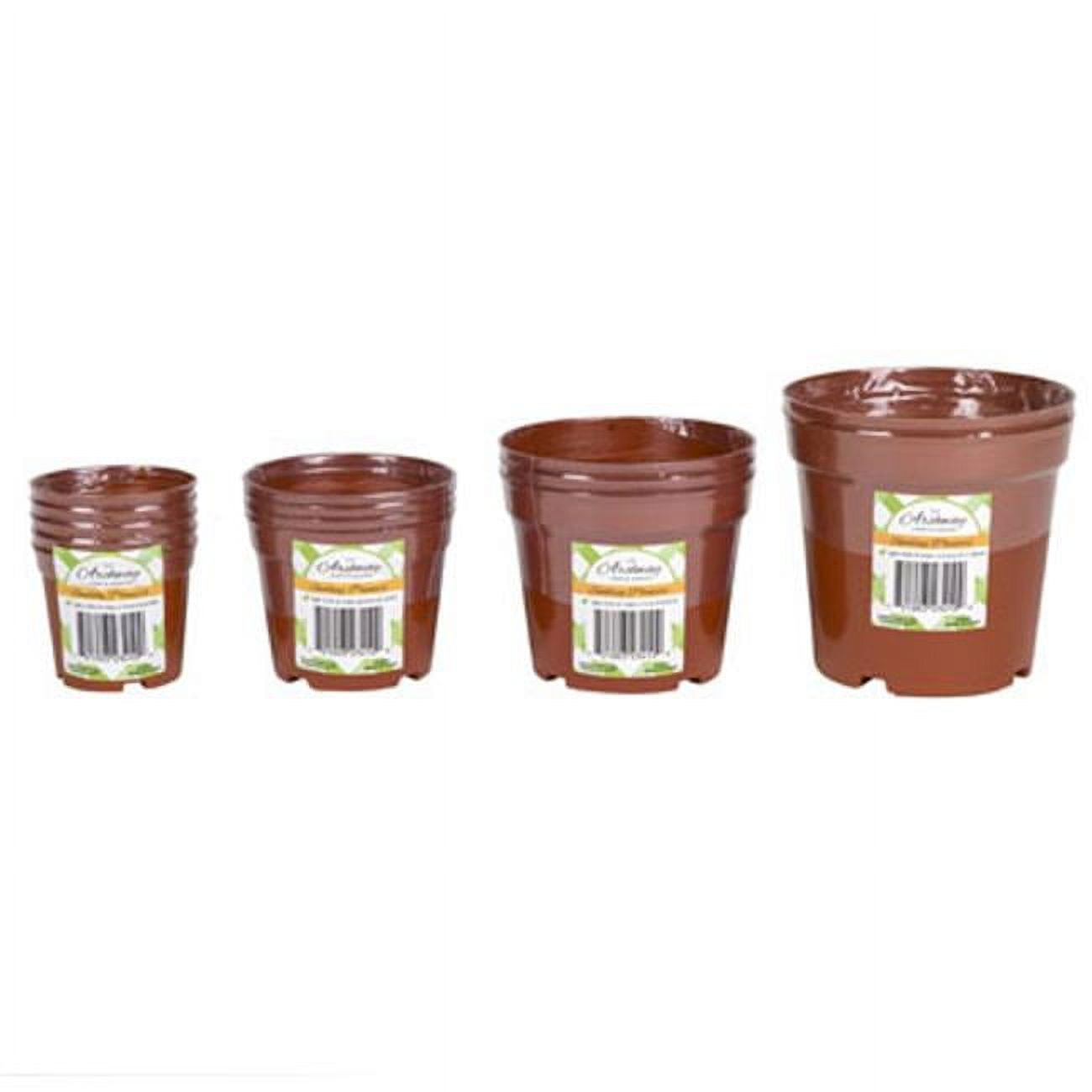 Regent Products Seedling Starter Pots Terracotta Plastic Garden Shrink ...