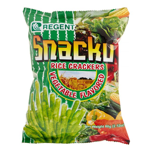 Regent Snacku (Corn Crackers Veg), 60 Gram - Walmart Business Supplies