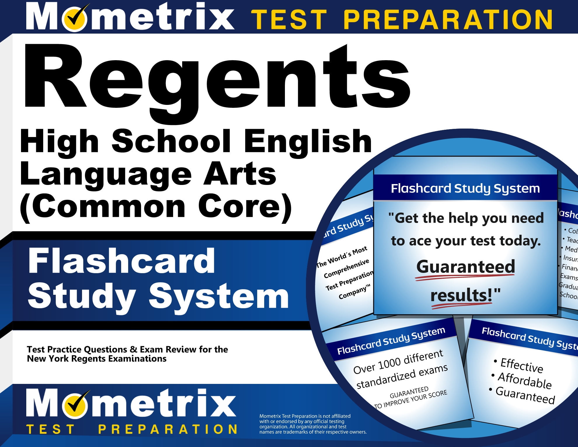 Regents High School English Language Arts (Common Core) Exam Flashcard ...