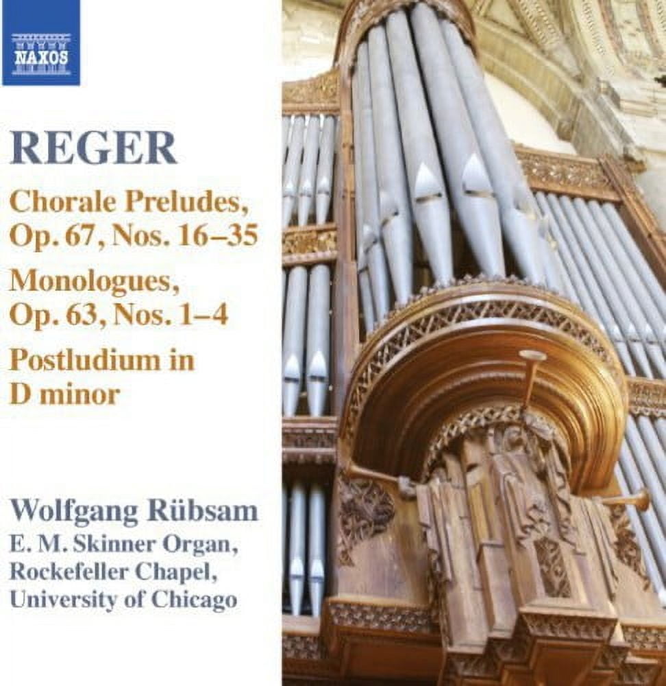 Reger - Organ Works Vol 15 - Music & Performance - CD - Walmart.com