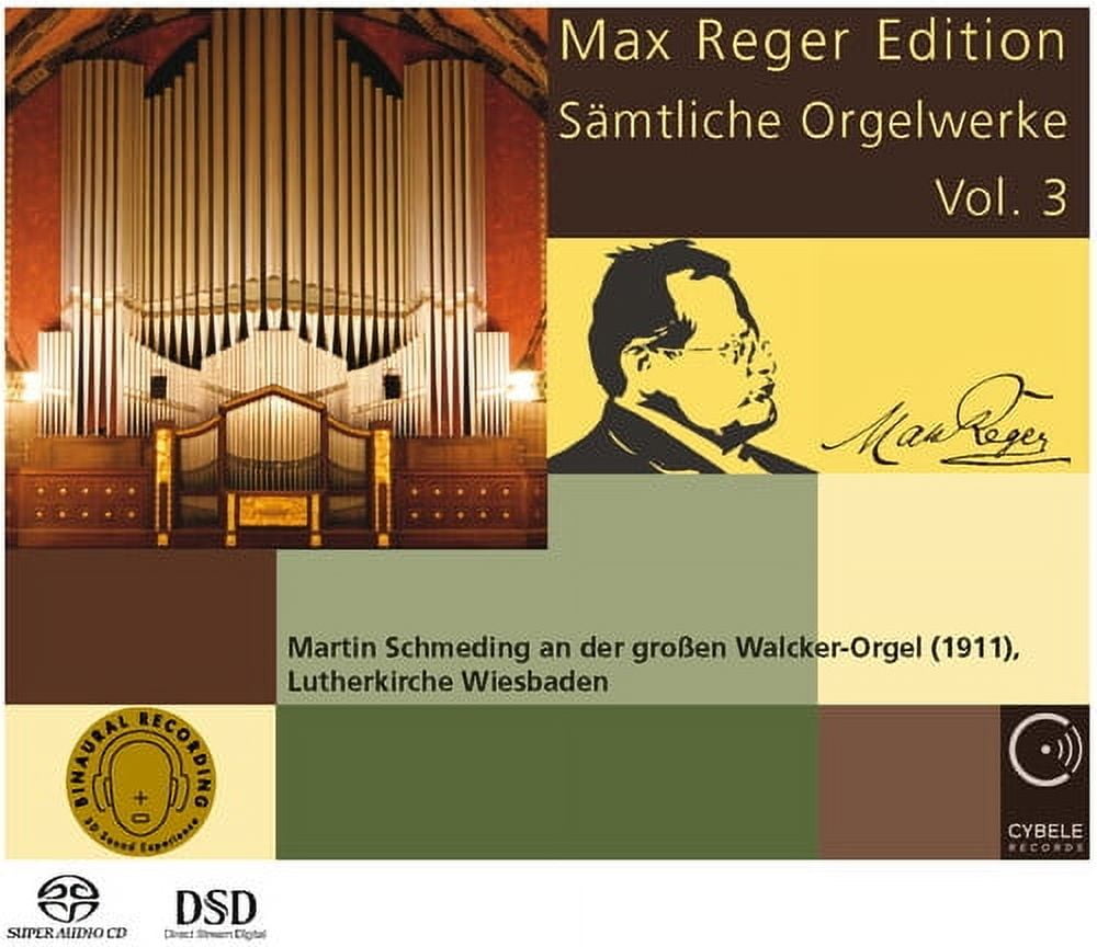 Reger / Schmeding - Max Reger Edition: Complete Organ Works 3 - Music ...
