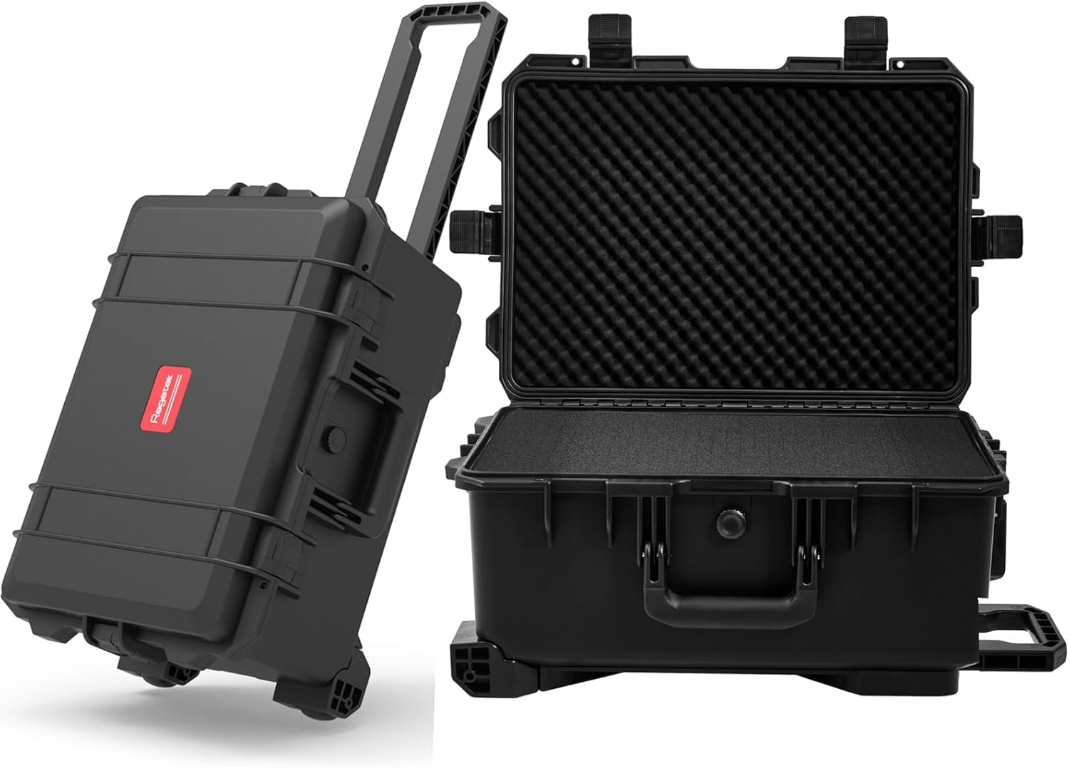 Regetek Waterproof Hard Case, 23"x 17"x 11.5", Equipment Case with ...