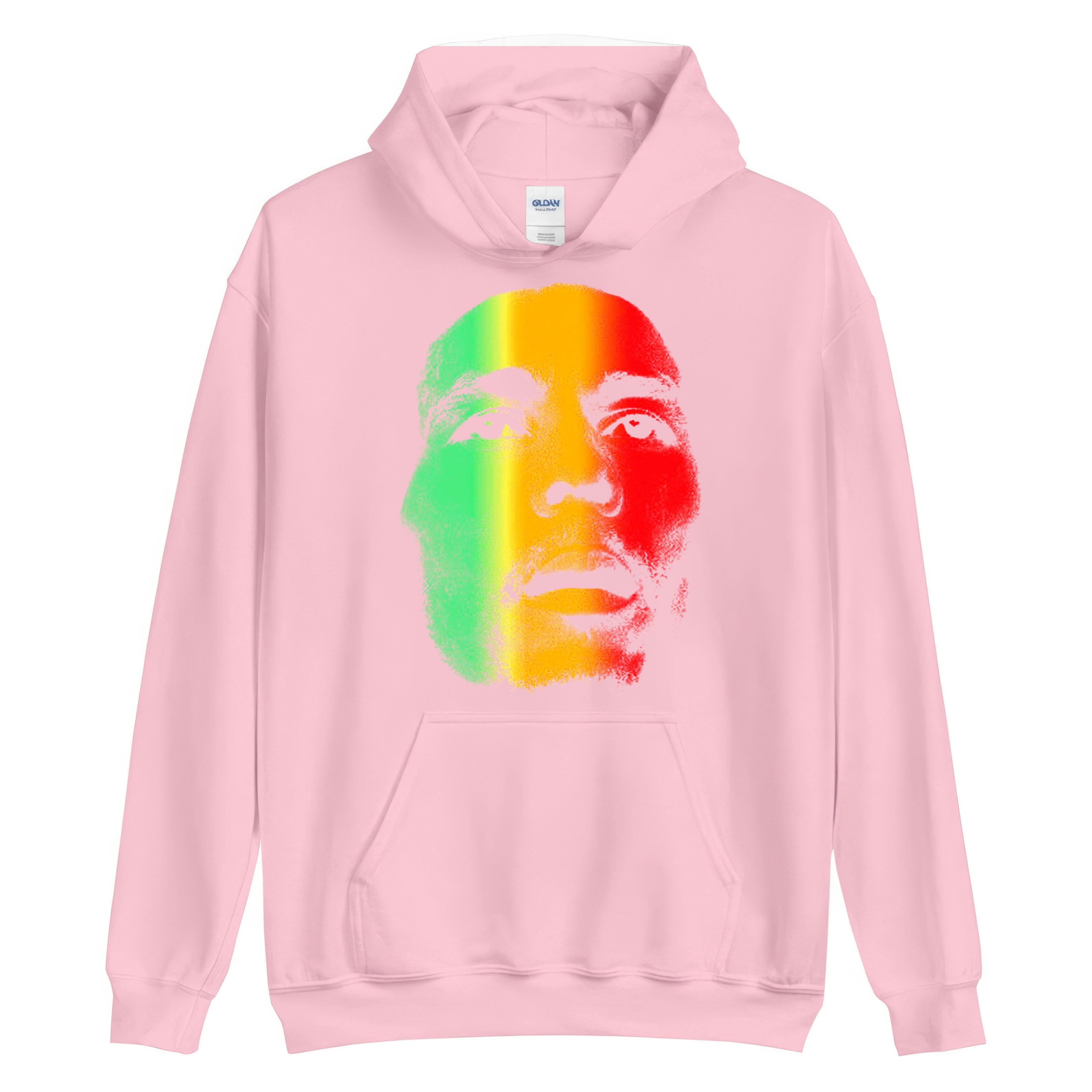 Reggae Flag Inspired Multi-Colored Face Shirt Jamaica Men's Style ...