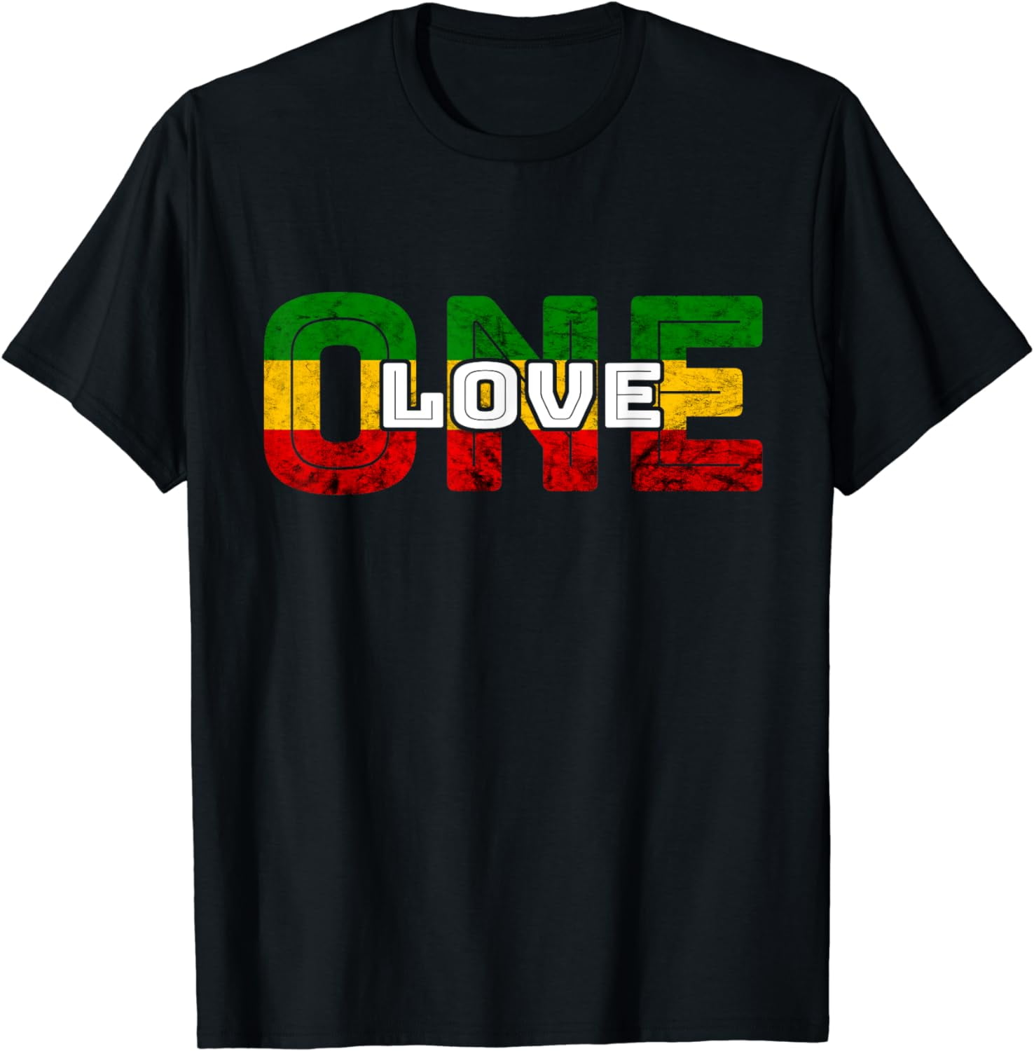 Reggae One Love Rasta Reggae Jamaican Rastafarian Jamaica T-Shirt ...