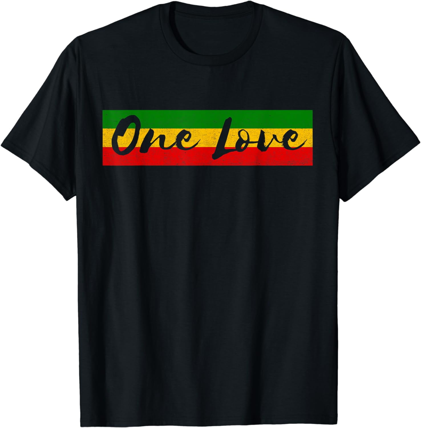 Reggae One Love Reggae Music Rastafarian Rastafari Roots T-Shirt ...