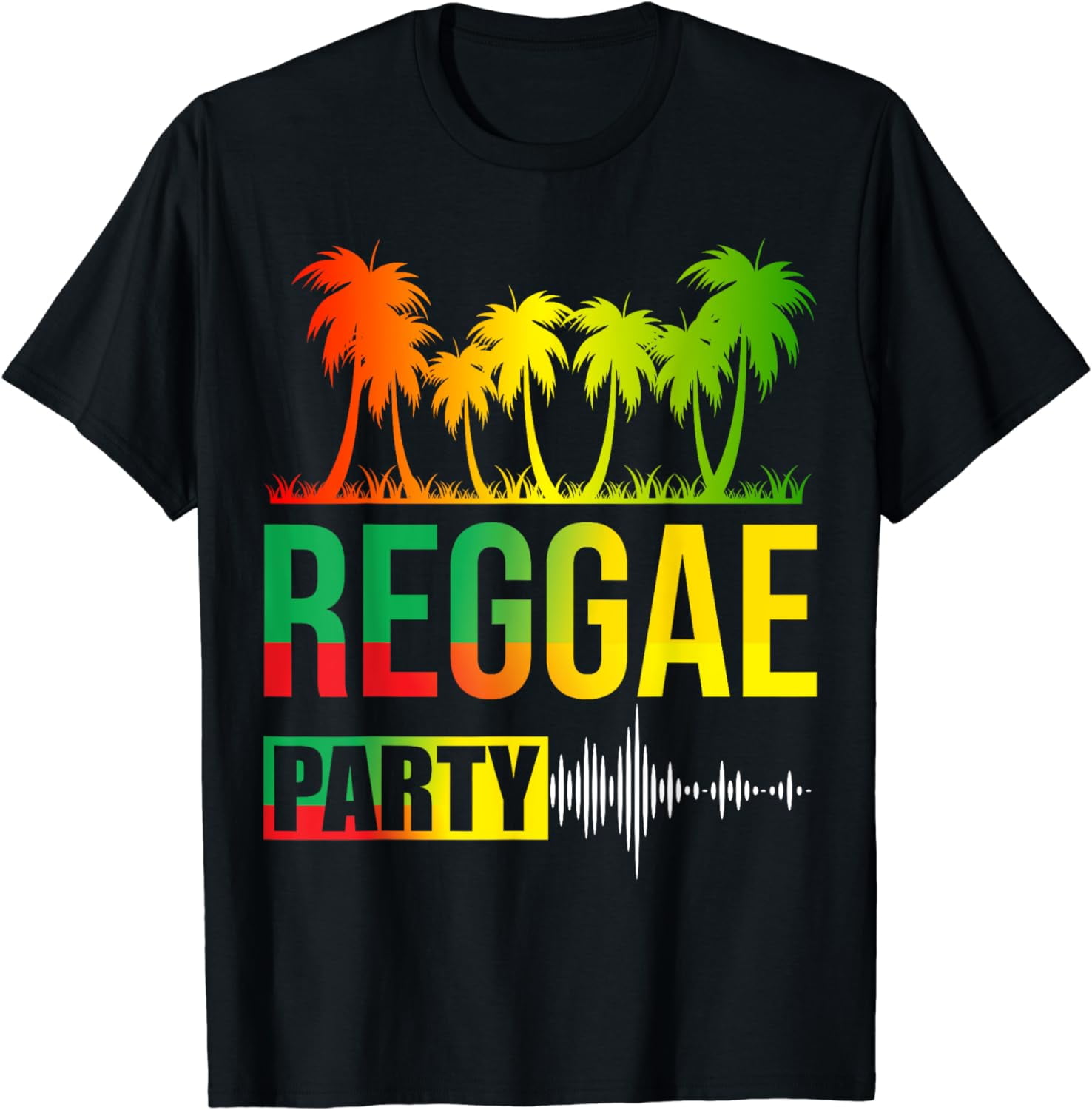 Reggae Party I Rasta I Rastafari I Jamaican Reggae T-Shirt - Walmart.com