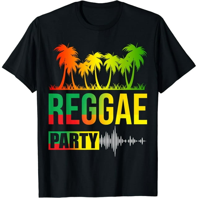 Reggae Party I Rasta I Rastafari I Jamaican Reggae T-Shirt - Walmart.com