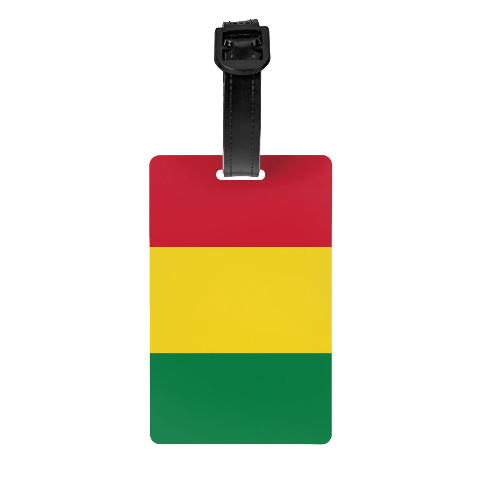 Reggae-Rasta-Flag Luggage Tag Name Id Card Suitcase Labels Identifiers ...