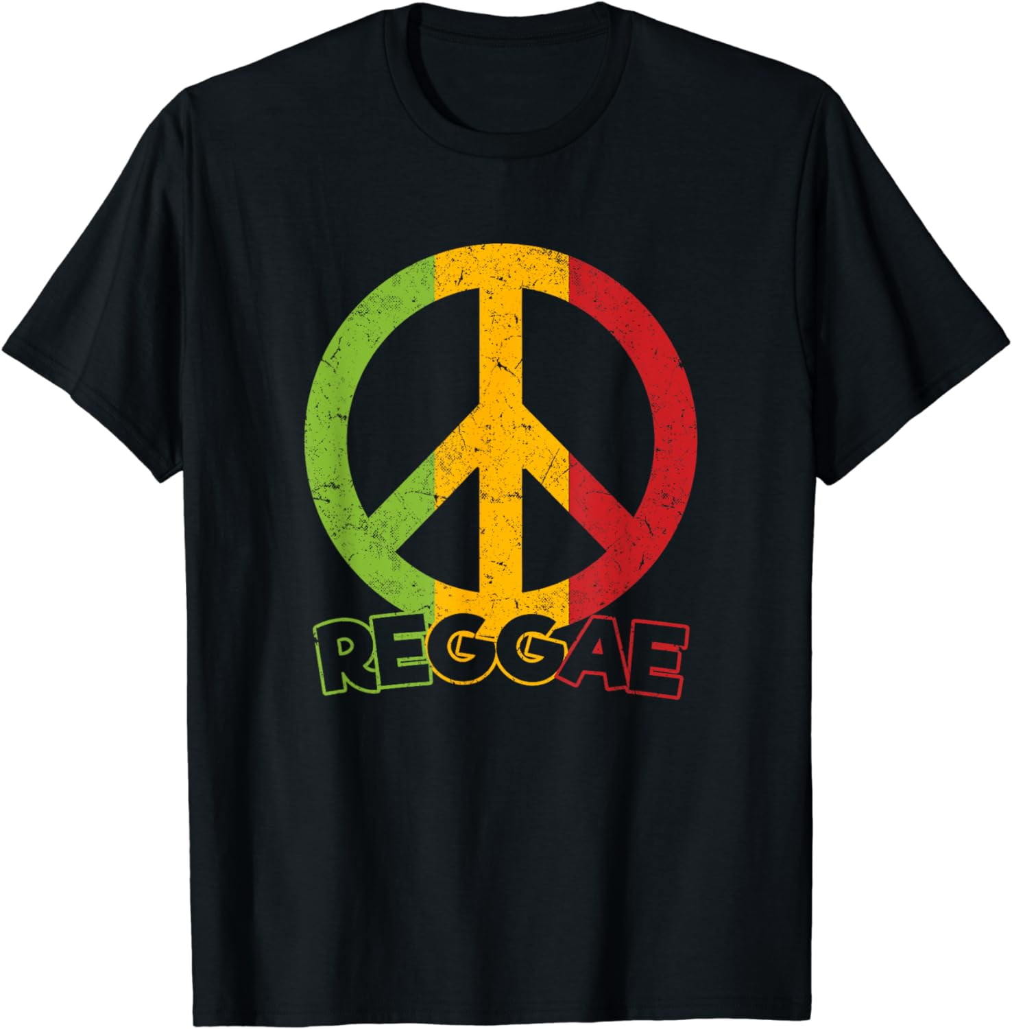 Reggae Rastafari Rasta Jamaica Reggae Music T-Shirt - Walmart.com