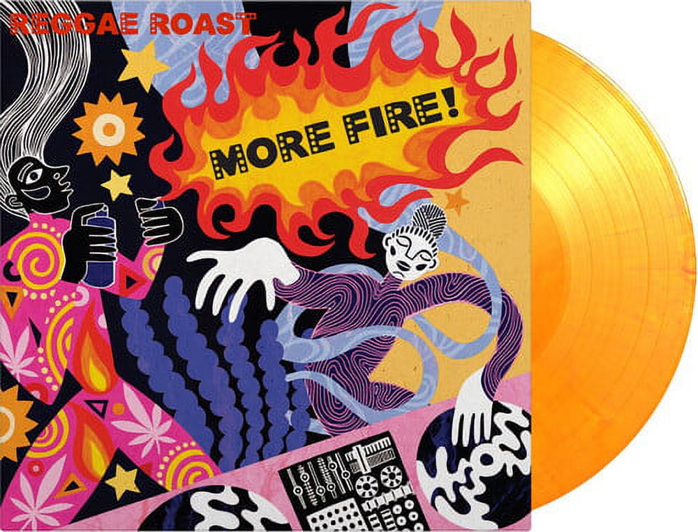 Reggae Roast - More Fire - Limited Gatefold 180-Gram Flaming Orange ...