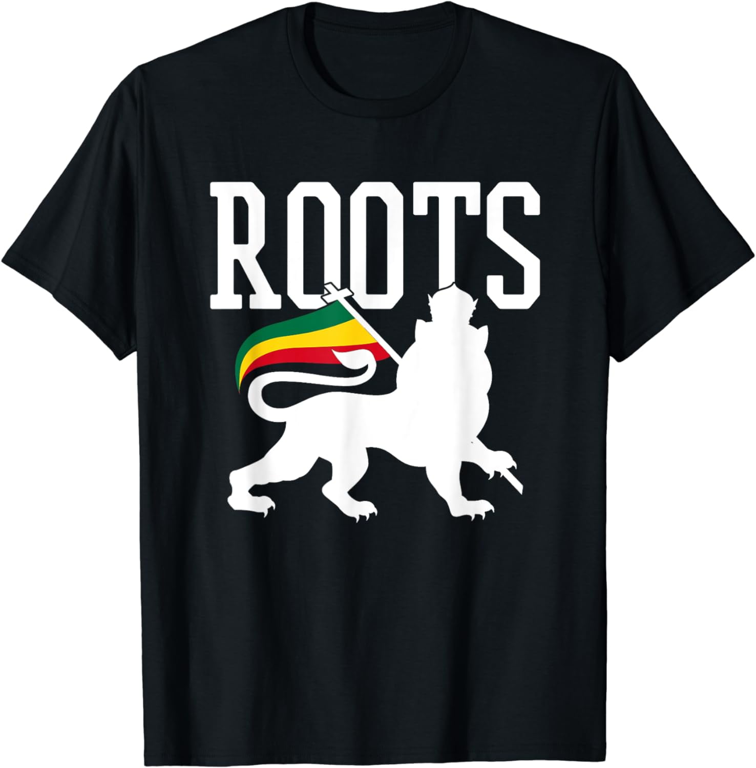 Reggae Roots - Lion Of Judah Rastafari Music Rasta Gift T-Shirt ...