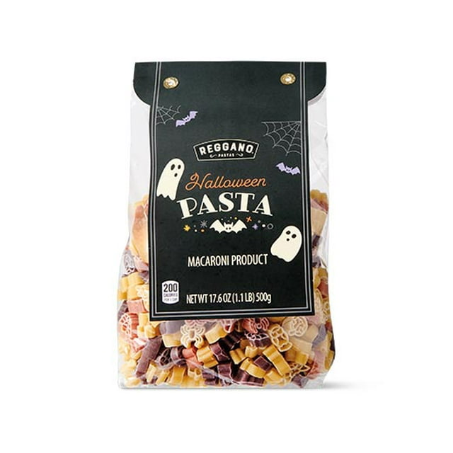 Reggano Halloween Pasta Macaroni Bats Ghosts Spiders and Pumpkin Shapes ...