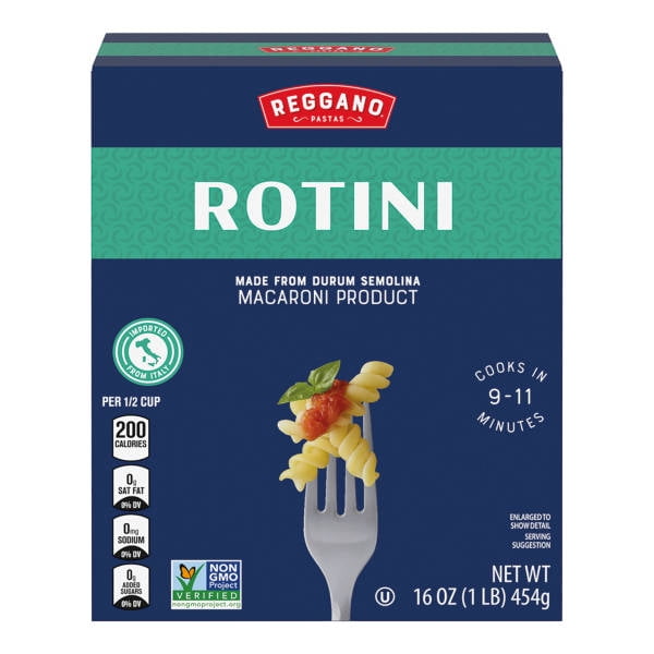 Reggano Rotini Pasta, 16 oz - (Pack of 1) - Walmart.com