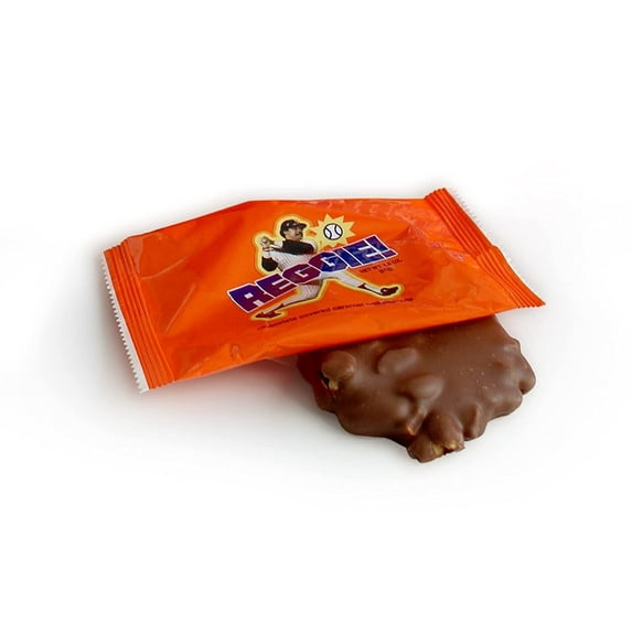 Reggie Bar – Milk Chocolate, Caramel & Peanuts – 6 Count (1.8 oz Bars ...