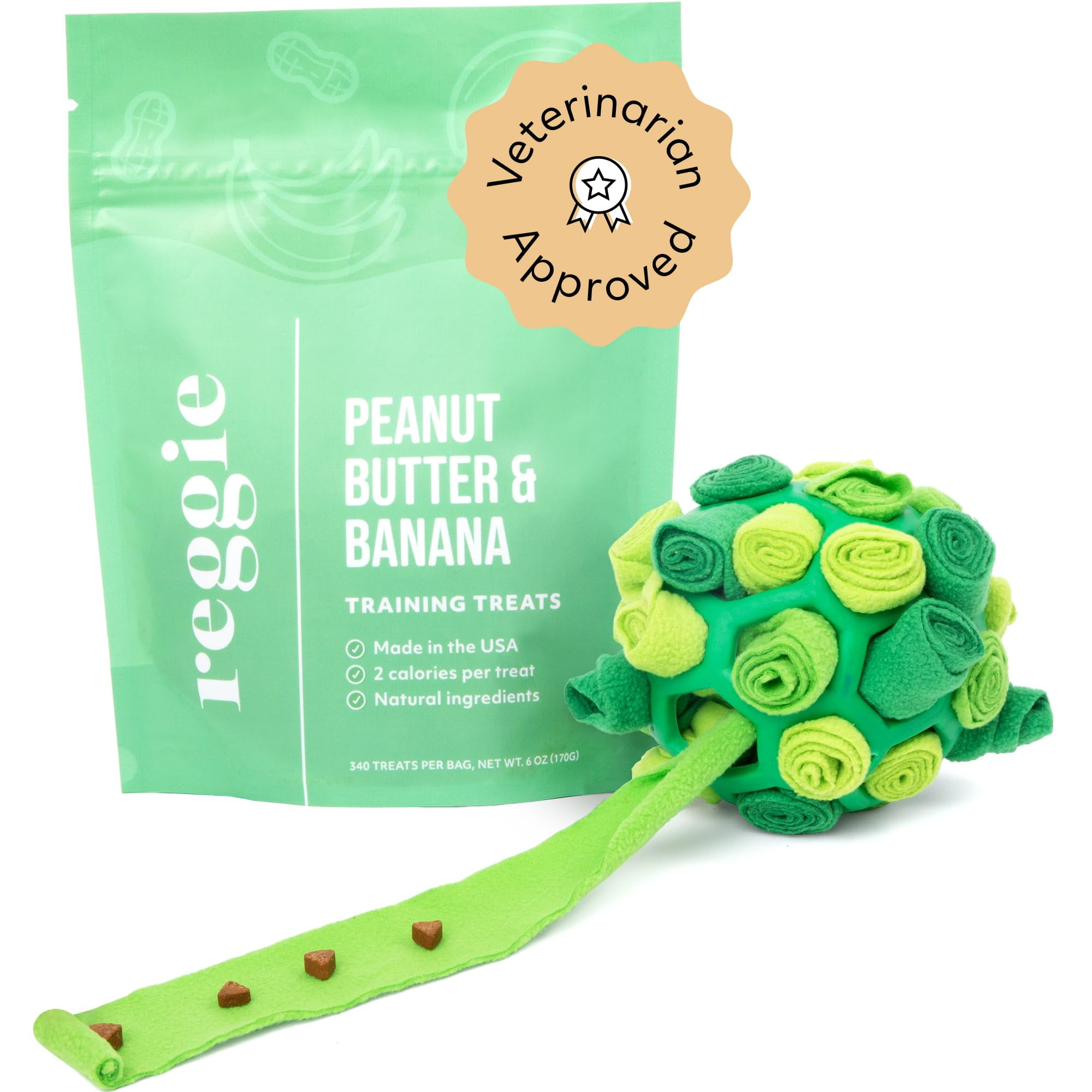 Reggie Forager BallEGSC & Training Treats for Dogs | Mealtime to Reduce ...