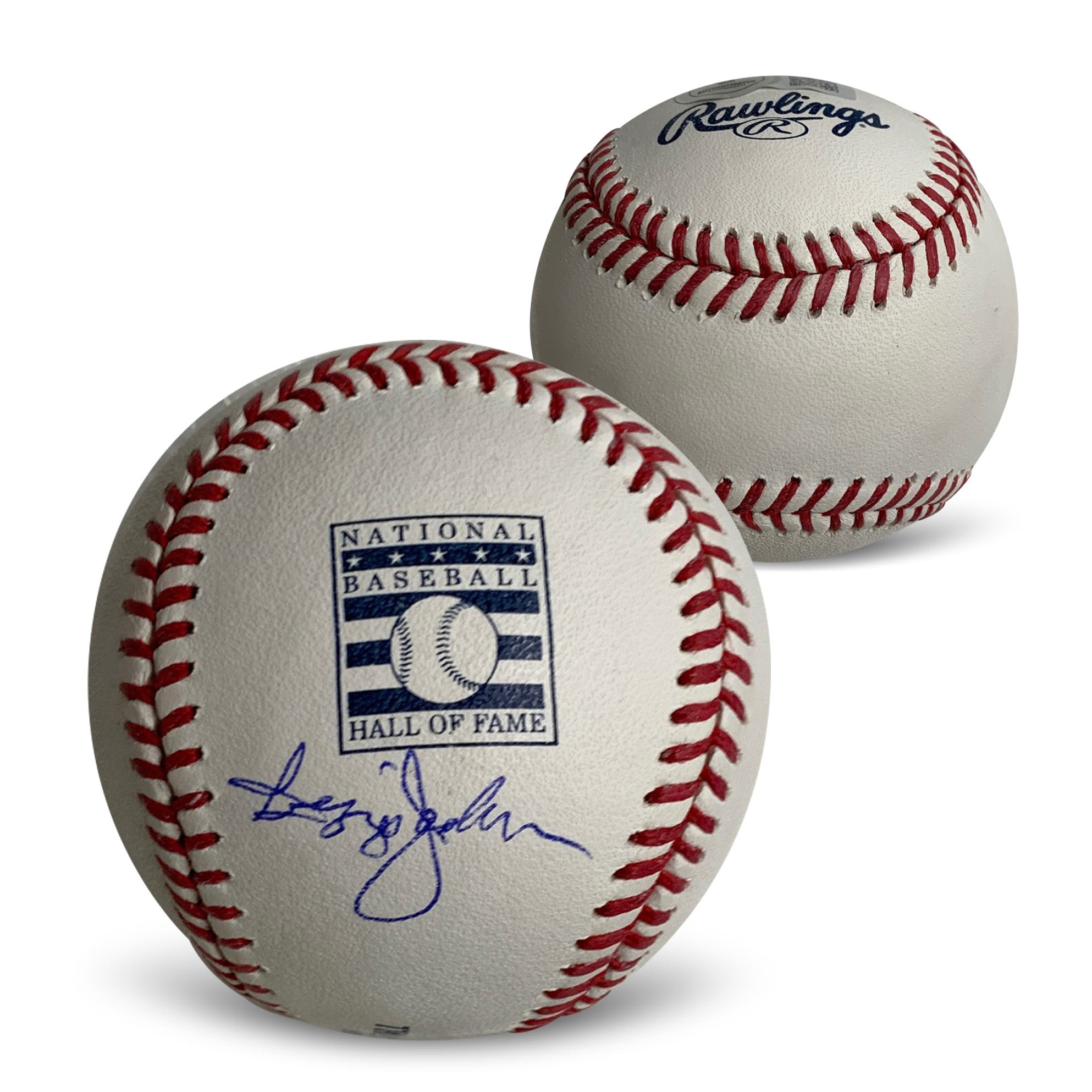 Reggie Jackson Autographed Hall of Fame HOF Signed Baseball Beckett COA ...