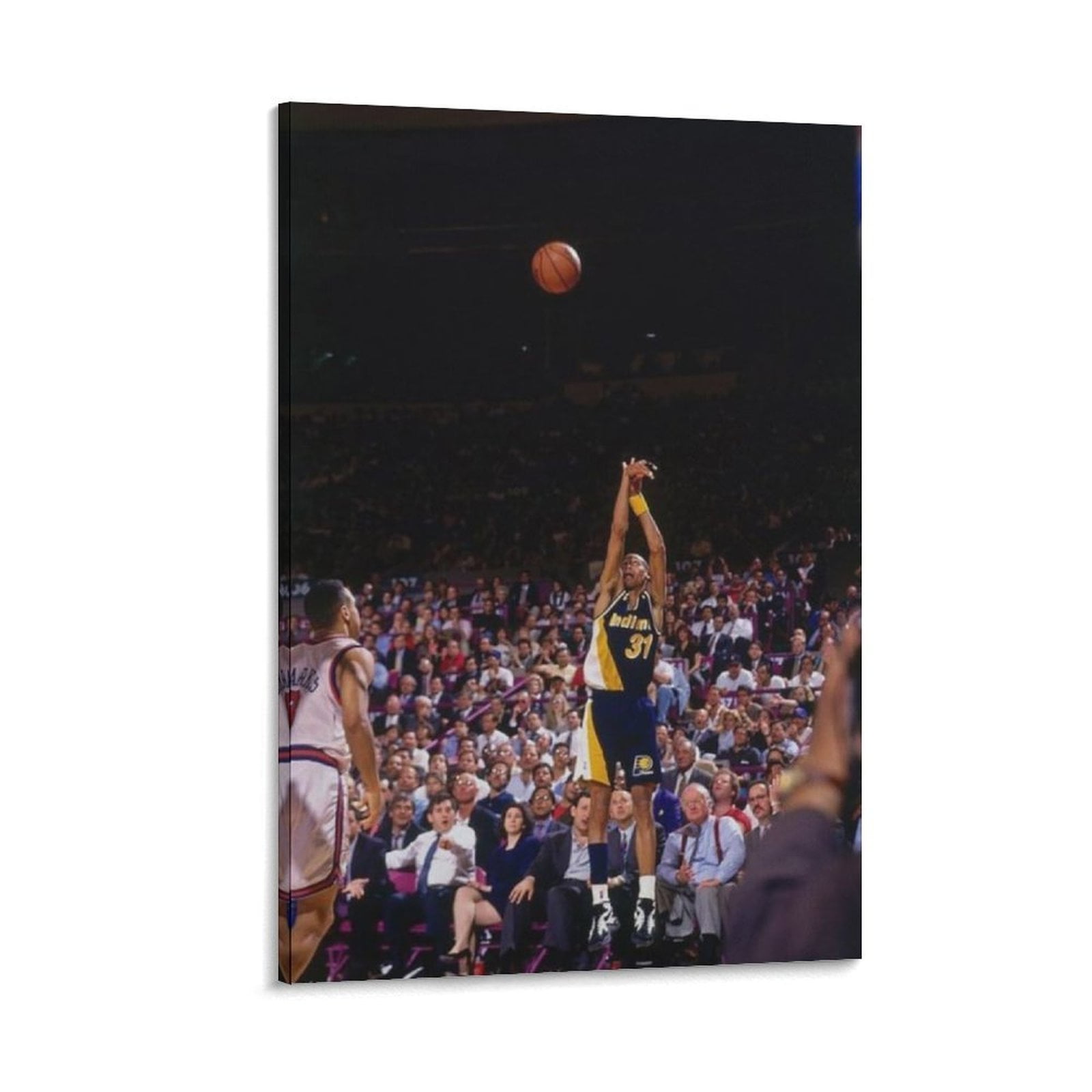 Reggie Miller Canvas Poster Poster Decorative Painting Canvas Wall Art ...