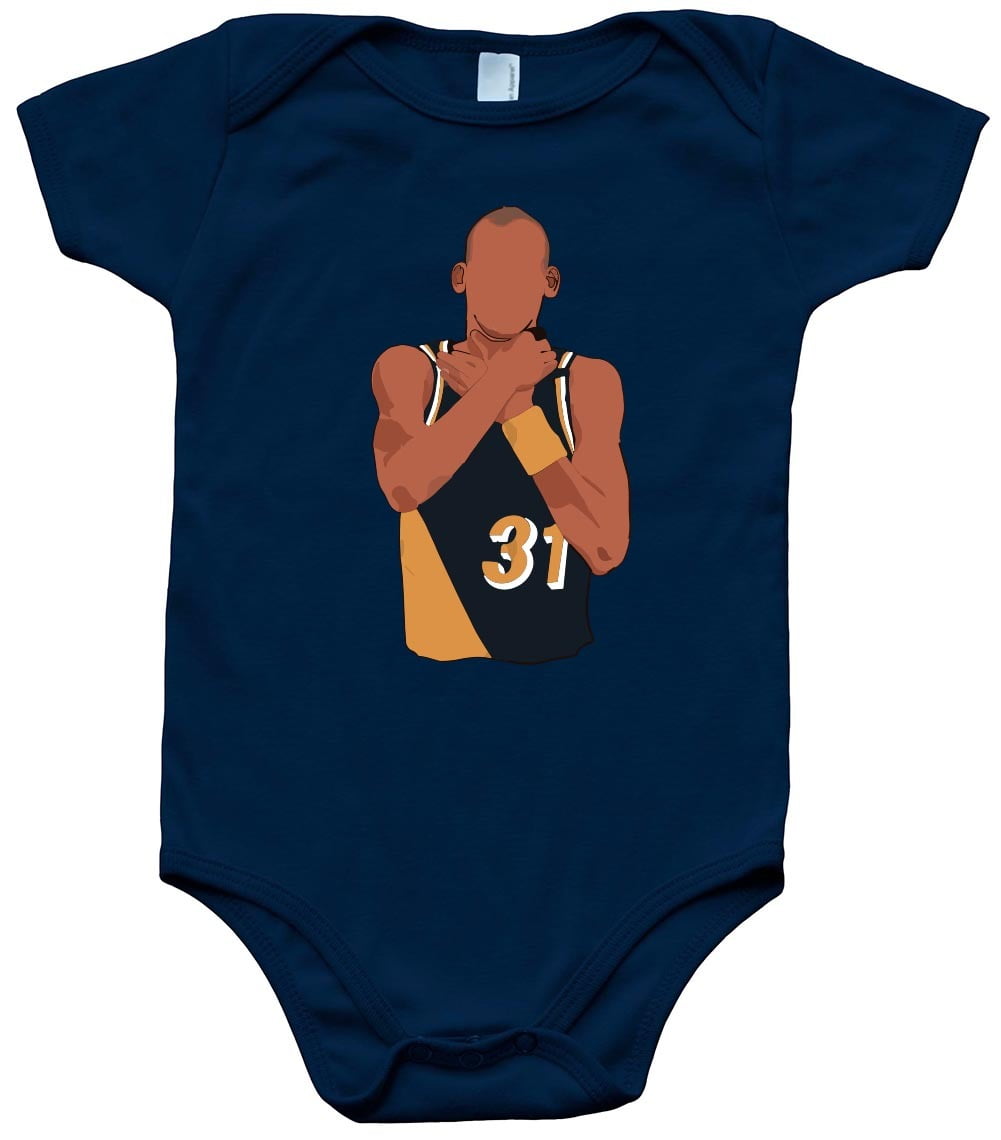Reggie Miller Indiana Choke Baby 1 Piece - Walmart.com