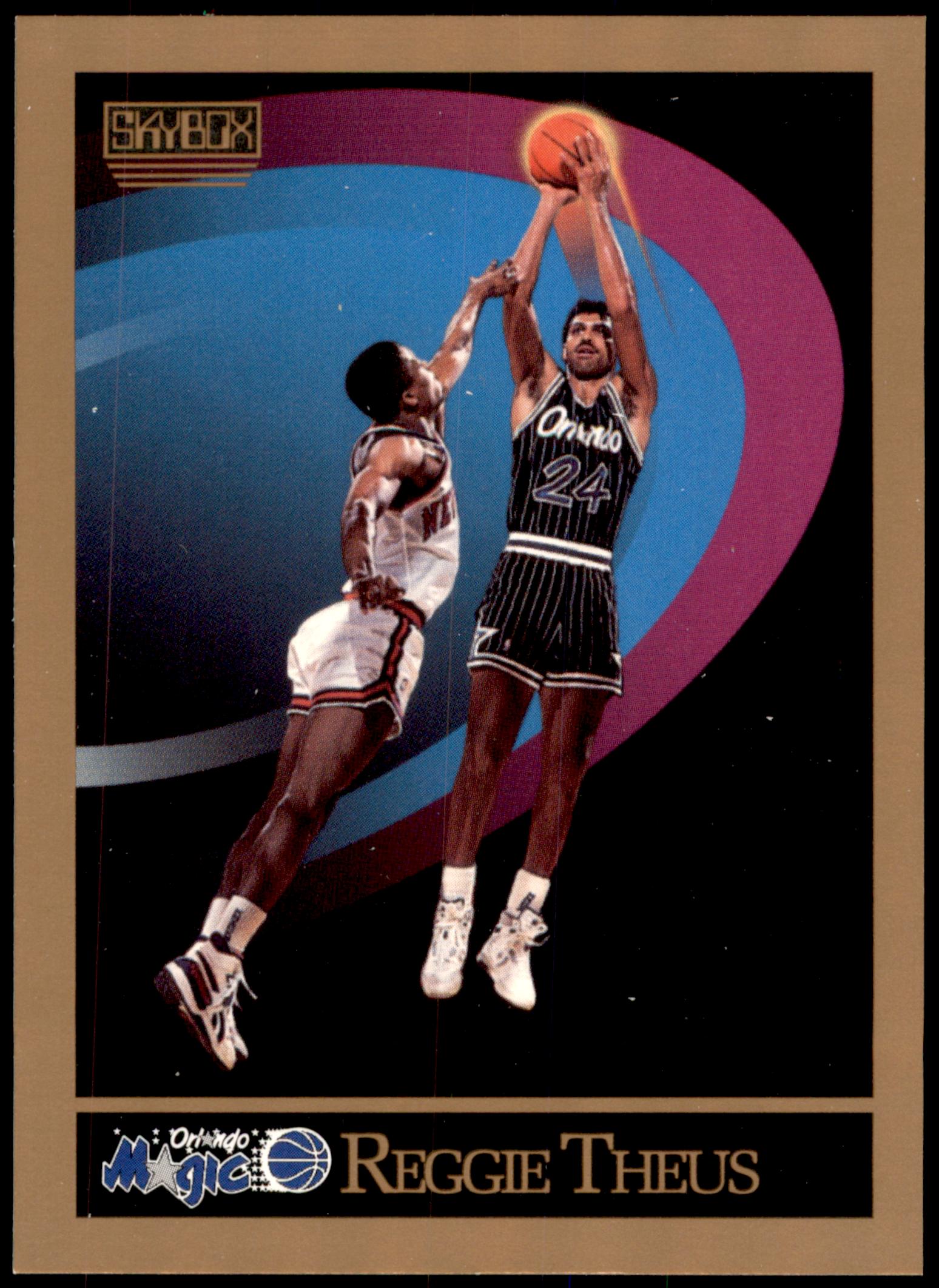 Reggie Theus #207 1990-91 SkyBox - Walmart.com