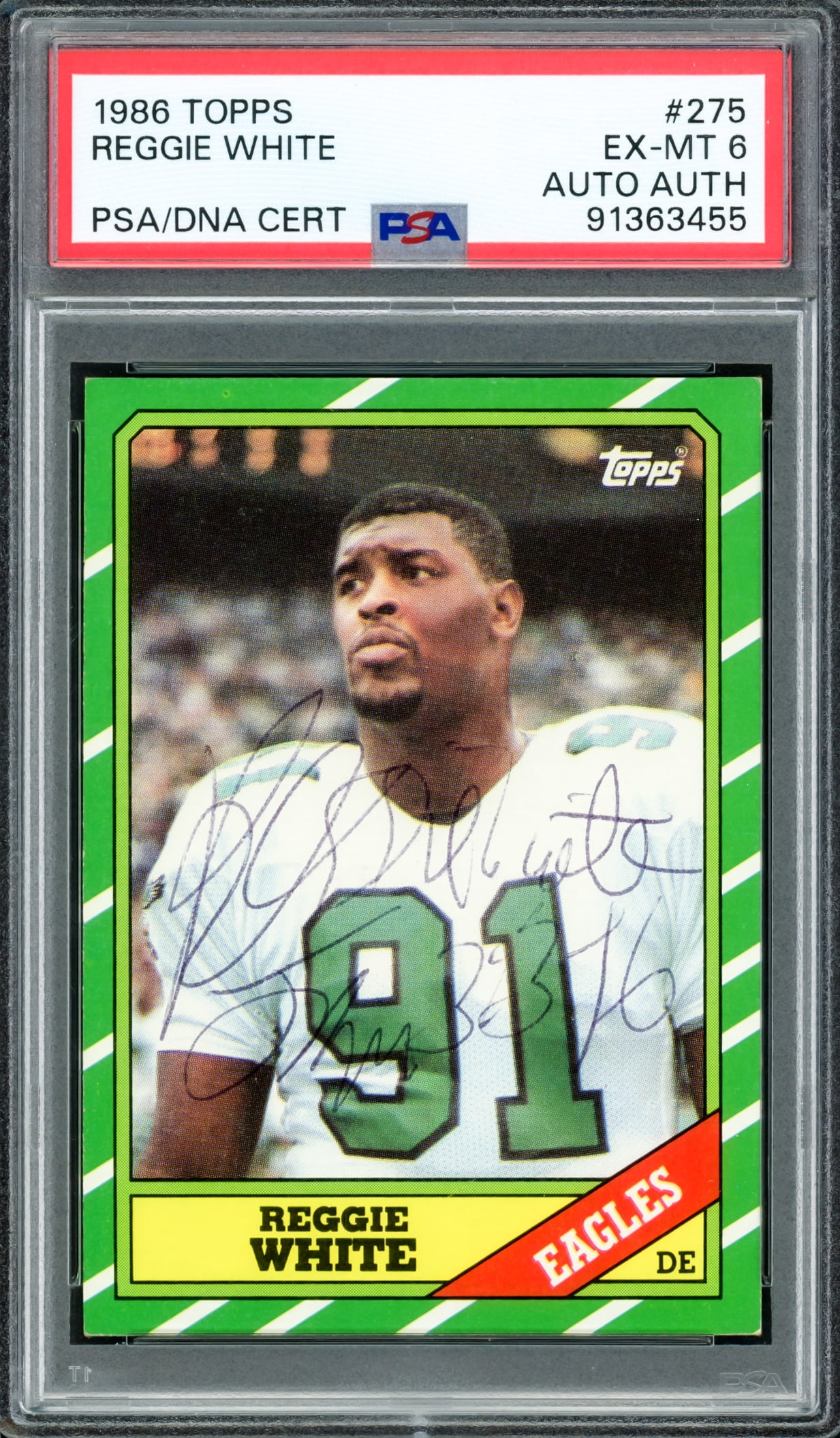Reggie White Autograph