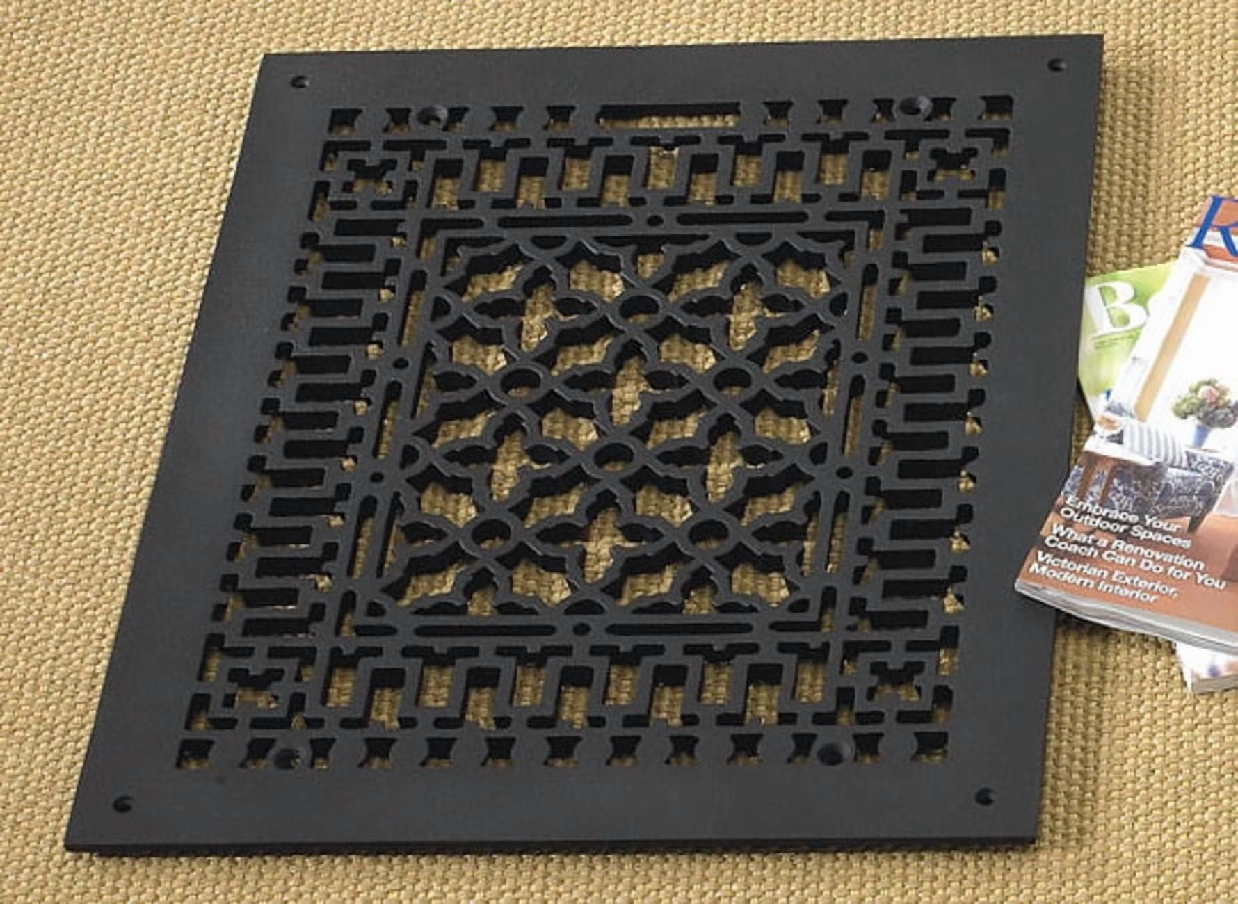 Reggio Registers 1620-Gnh Scroll Series 14-1/4" X 18-1/8" Floor Grille ...