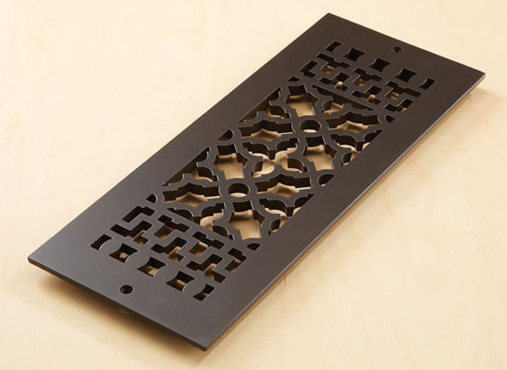 Reggio Registers 614-Ah Scroll Series 4" X 12" Grille - Bronze ...