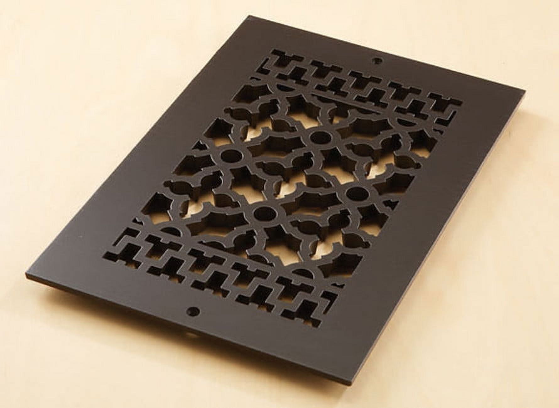 Reggio Registers 812-Anh Scroll Series 6" X 10" Floor Grille - Bronze ...