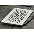 Reggio Registers 814-Anh Scroll Series 6" X 12" Floor Grille - Grey ...