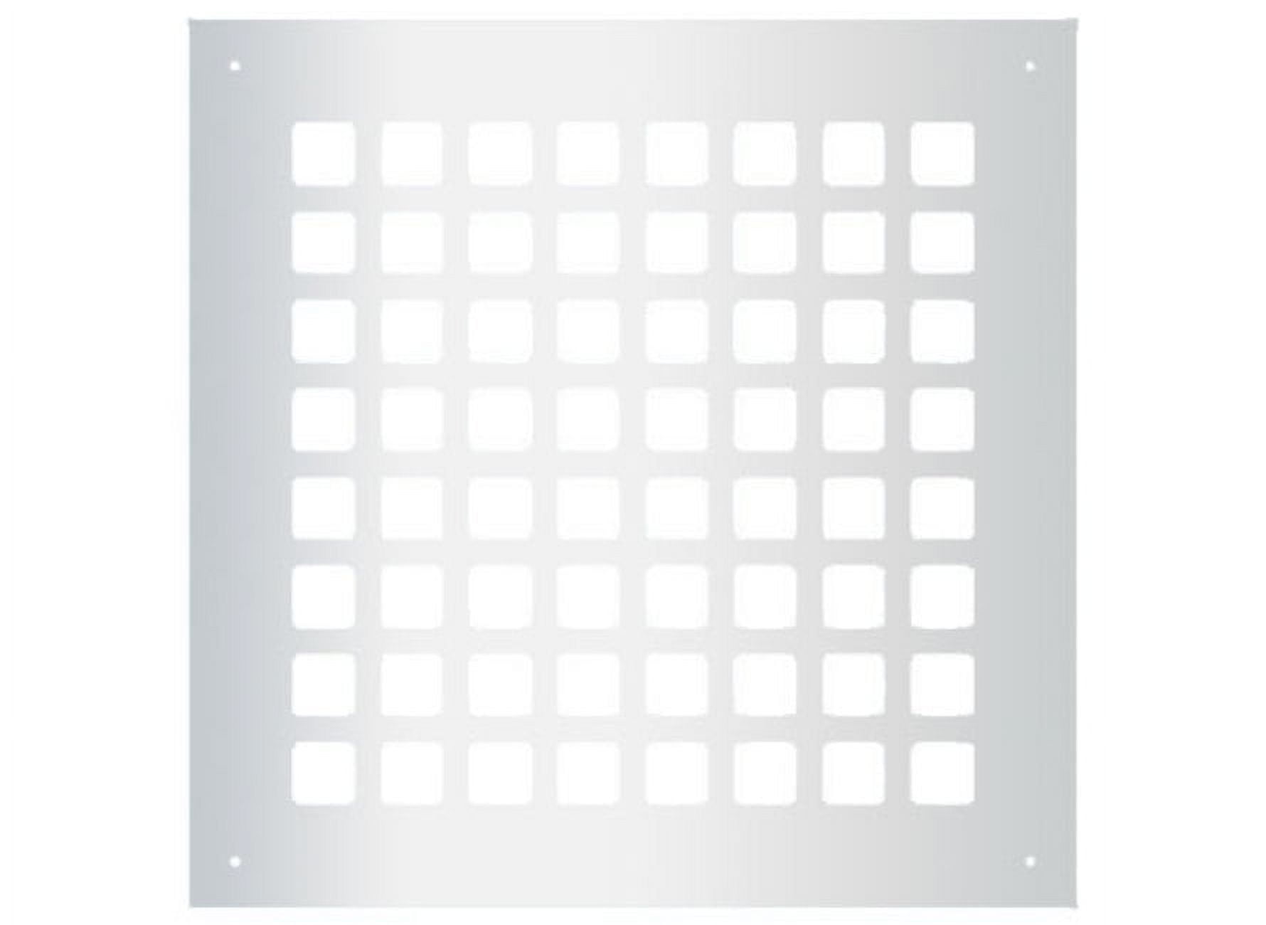 Reggio Registers G1010-Snh Grid Series 8" X 8" Floor Grille - Silver ...