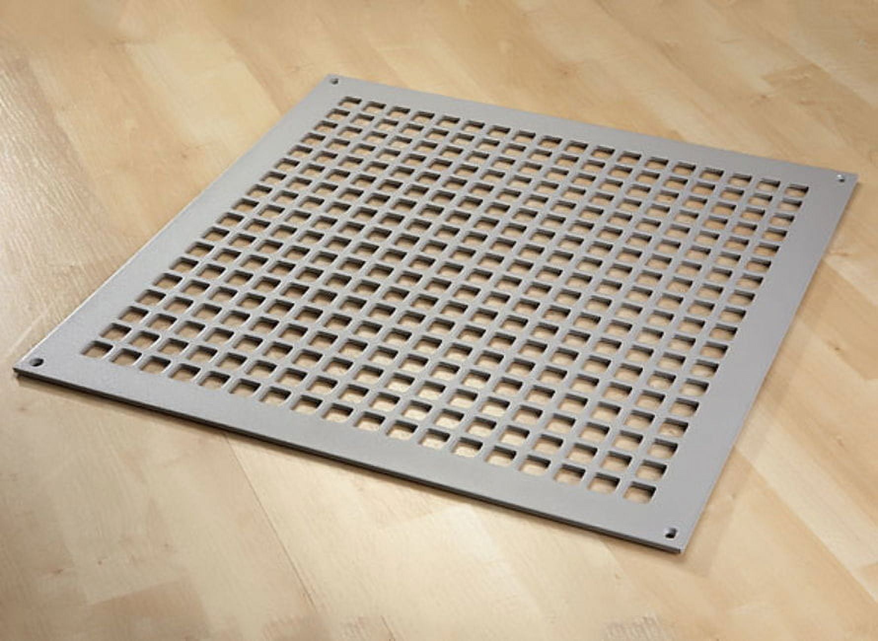 Reggio Registers G2020-Snh Grid Series 18" X 18" Floor Grille - Grey ...