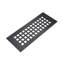 Reggio Registers 616-AMSGNH Scroll 4" X 14" Aluminum Floor Grille ...