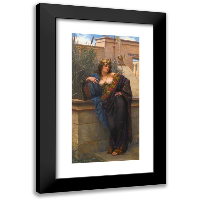 Reginald Arthur 9x14 Black Modern Framed Museum Art Print Titled ...